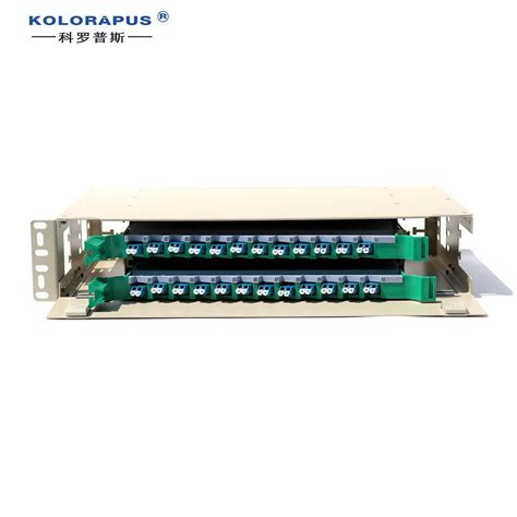 Lc 24 Ports Fiber Optic Patch Panel Optical Distribution Box