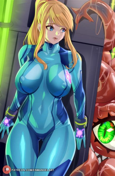 Samus Aran Metroid Drawn By Enmanuelart Danbooru