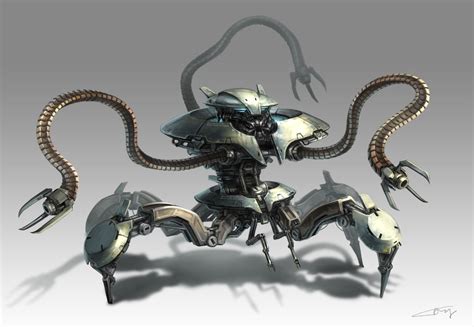 Robot Concept Art Robots Concept Alien Concept Art