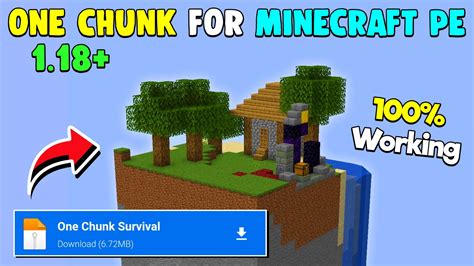 One Chunk Survival Minecraft Map