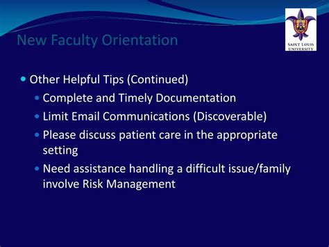 Ppt New Faculty Orientation Powerpoint Presentation Free Download