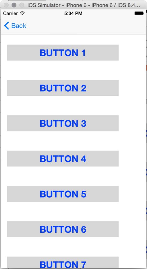 Ios Scroll View Size Not Match With The Device Screen In Xcode