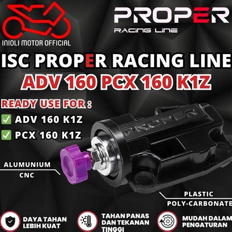 Jual Diskon Isc Manual Air Screw Proper Racing Line Adv 160 Pcx 160 K1z Isc Idle Speed Control