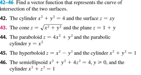 Solved Find A Vector Function That Represents The Chegg