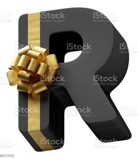 흰색 배경에 고립 된 고급 황금 활어두운 검은 종이에 싸여 알파벳 편지 선물 상자 0명에 대한 스톡 사진 및 기타 이미지 0명 검은색 금 금속 Istock
