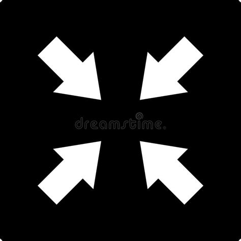 Full Screen Vector Icon Full Screen And Exit Full Screen Icon Scalability Arrow Mark Icons In