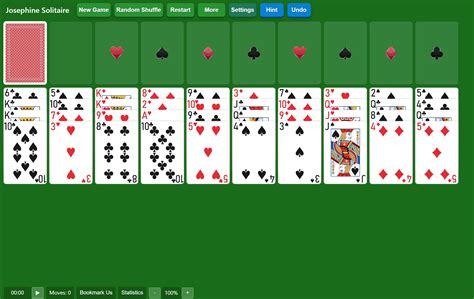 Play Josephine Solitaire Online Free And Relaxing Game