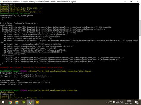 My Git Bash Crash Issue 4363 Expressjs Express GitHub