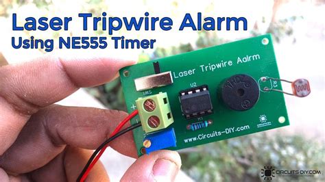 Laser Tripwire Alarm Project Laser Tripwire Tripwire Timer