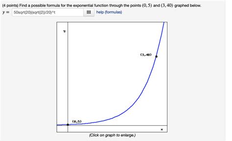 Solved 4 Points Find A Possible Formula For The