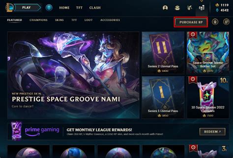 Buy League of Legends EU West RP - ByNoGame