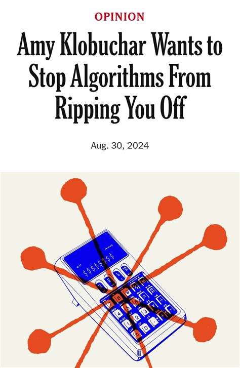 Amy Klobuchar Wants To Stop Algorithms From Ripping You Off Https