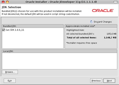 Run Like Hell Installing Jdeveloper 11g Screenshots