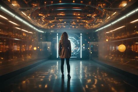 Premium AI Image Quantum Visualizing The Uncertainty Of Quantum Mechanics Through Creative
