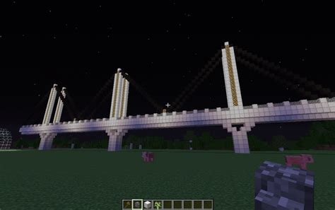 Powered Rail Bridge Minecraft Redstone Build 4312