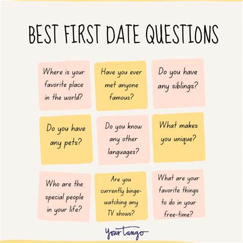 First Date Questions What To Talk About On A First Date Dina Colada YourTango