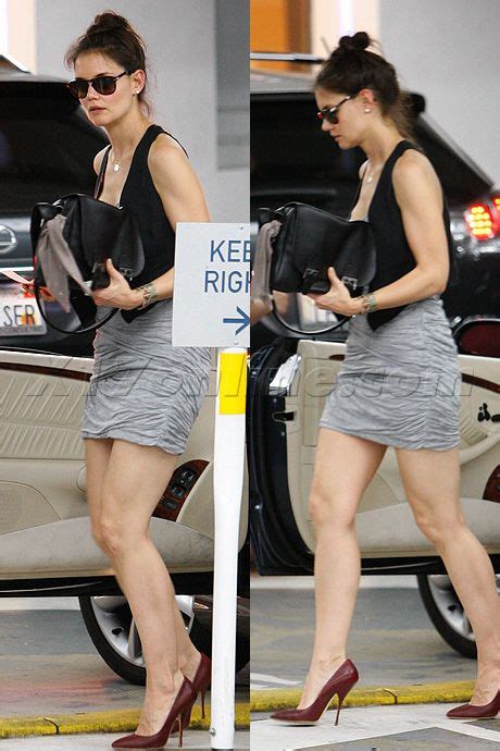 Katie Holmes 12 78 59 34 24 34 32b Bra 121lbs 10 Shoe Beautiful Legs Cunnilingus