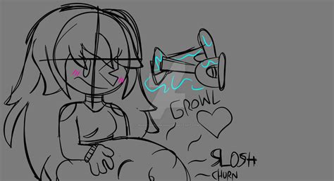A sketch Vore request from @therainbowgirlsforev by PhantomFunkinNG on DeviantArt