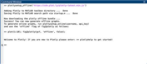 Getting Started Guide Part Ii Installation Plotly For Matlab