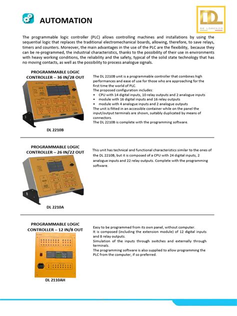 1406812656 Automation Eng 2 Pdf Programmable Logic Controller Relay