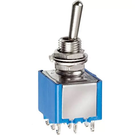 Buy Idec 5000 Series Small Toggle Switch On On 3 Pole Double Throw