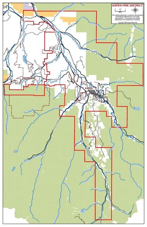 Aspen Fire District Service Map Aspen Fire Protection District