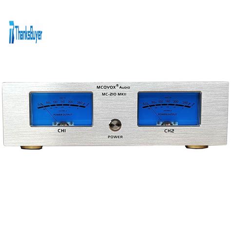 Mc 210mkii Hifi Power Amplifier With Dual Vu Meters High End Music Dis