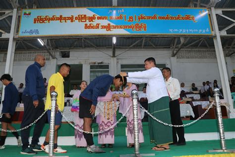 မွန်ပြည်နယ်ဝန်ကြီးချုပ် ဦးအောင်ကြည်သိန်း ၂၀၂၃ ခုနှစ် မွန်ပြည်နယ်ဝန်ကြီးချုပ်ဖလား အသက် ၂၅ နှစ