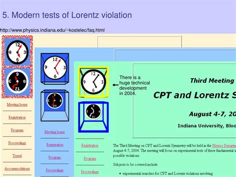 Ppt Test For Lorentz Violation In The Neutrino Oscillation Experiments Powerpoint Presentation