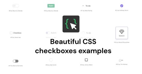 Beautiful Css Checkboxes Examples Css Scan