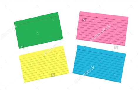 17 Index Card Templates Free Psd Vector Ai Eps Format Download
