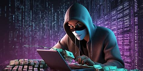 Anonymous Hacker Concept Of Dark Web Cybercrime Cyberattack Etc Ai
