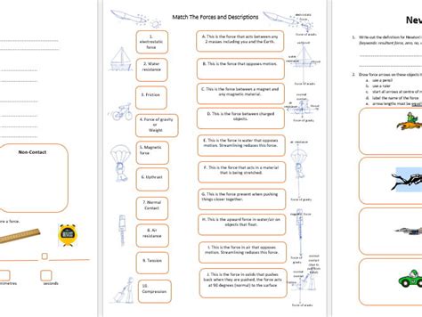Defining Forces Worksheet Answers Advice On Creating A Worksheet Task