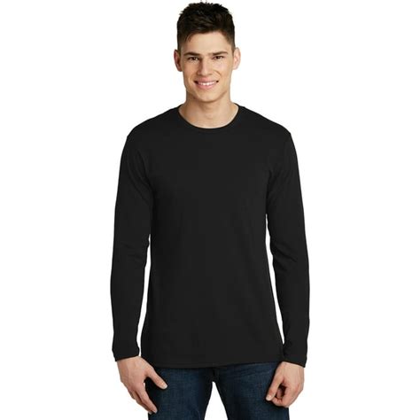 District Dt6200 Young Mens Very Important Tee Long Sleeve Crew Neck