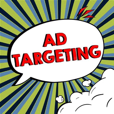 Handwriting Text Ad Targeting Internet Concept Target The Most