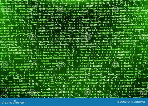 Écran Despace De Travail De Programmateur De Logiciel Image Stock Image Du Binaire Commande