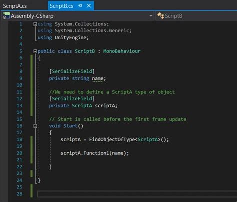 Comunicación Entre Scripts Funciones Y Variables De Otro Script