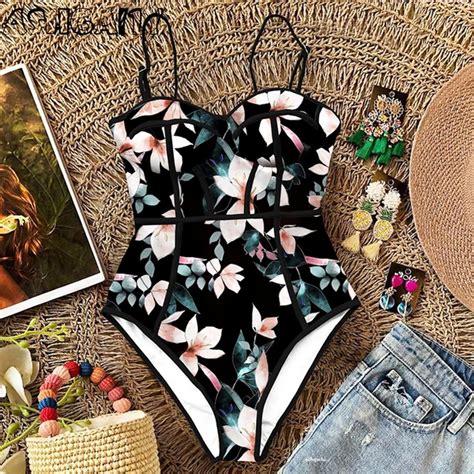 Badeanzug Bademode Für Frauen Sexy Push Up Sommer Sonne Strand