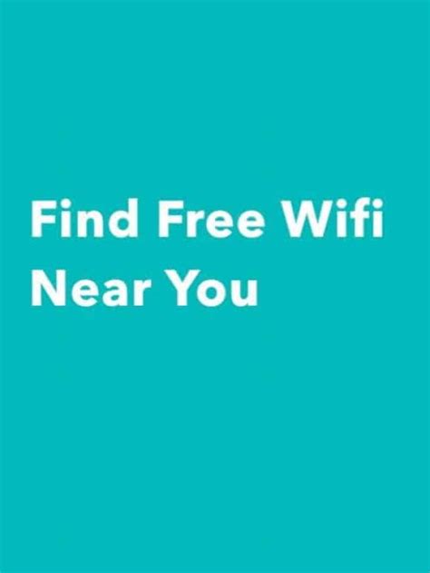 How To Access Free Wi Fi Anywhere In The World Frenz Lifestyle Hub