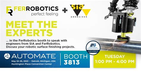 Ferrobotics On Linkedin Robotics Automation Manufacturing Production Abrasives Siabarasives…