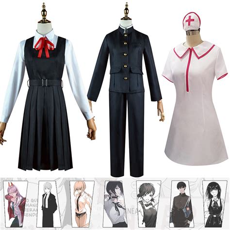 Amazing Chainsaw Man Mitaka Asa Yoshida Cosplay Costume For Halloween