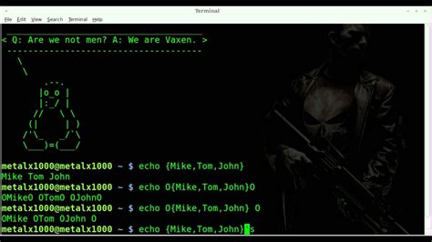 Brace Expansion String List Bash Linux Youtube