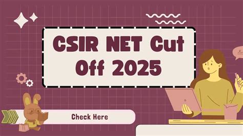 CSIR NET Cut Off Check June Session Subject Wise Category Wise Cut Off