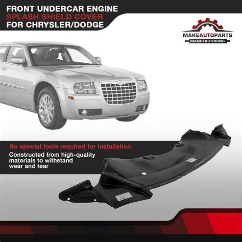 Car Cover Dodge Challenger 2014 Engine Under Cover Splash Shield For
