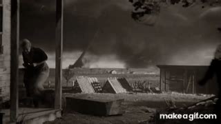 Wizard Of Oz House In Tornado 