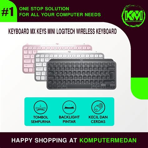 Jual Logitech Mx Keys Mini Keyboard Wireless Bluetooth Backlit Shopee