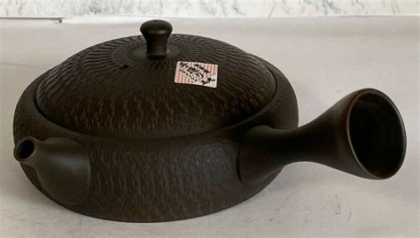 Kyusu Tokoname Yaki Japanese Tea Pot Gyokko Yohen Biri Art 120ml