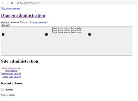 Django Admin Broken In Development Mode Stack Overflow