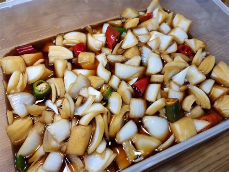 아삭한 양파장아찌 만드는법꿀팁 간장비율 보관법