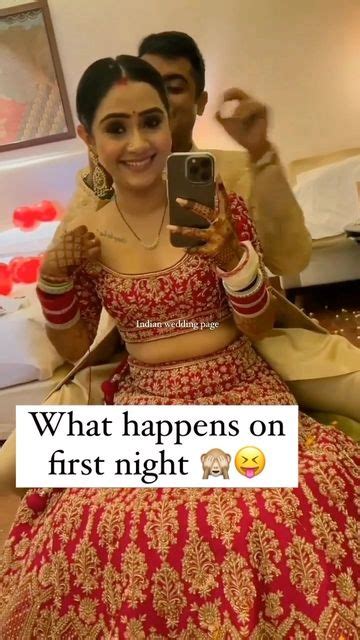 What Happens On First Night Bride Shares Bedroom Reel With Husband